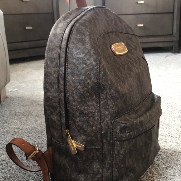 MICHAEL Michael Kors | Bags | Mk Brown Backpack | Poshmark